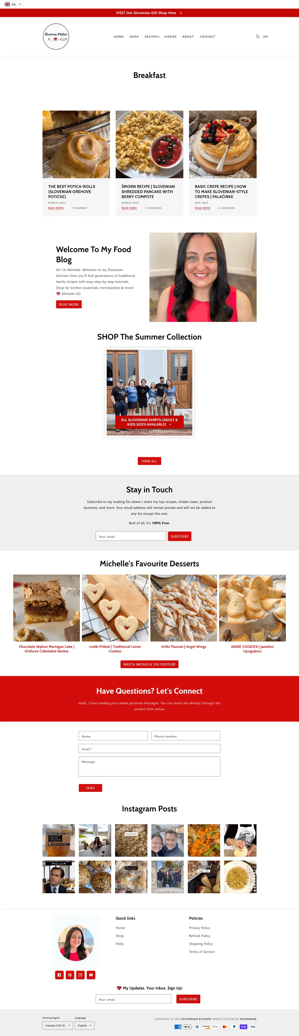 Slovenian Kitchen - Telkoware
